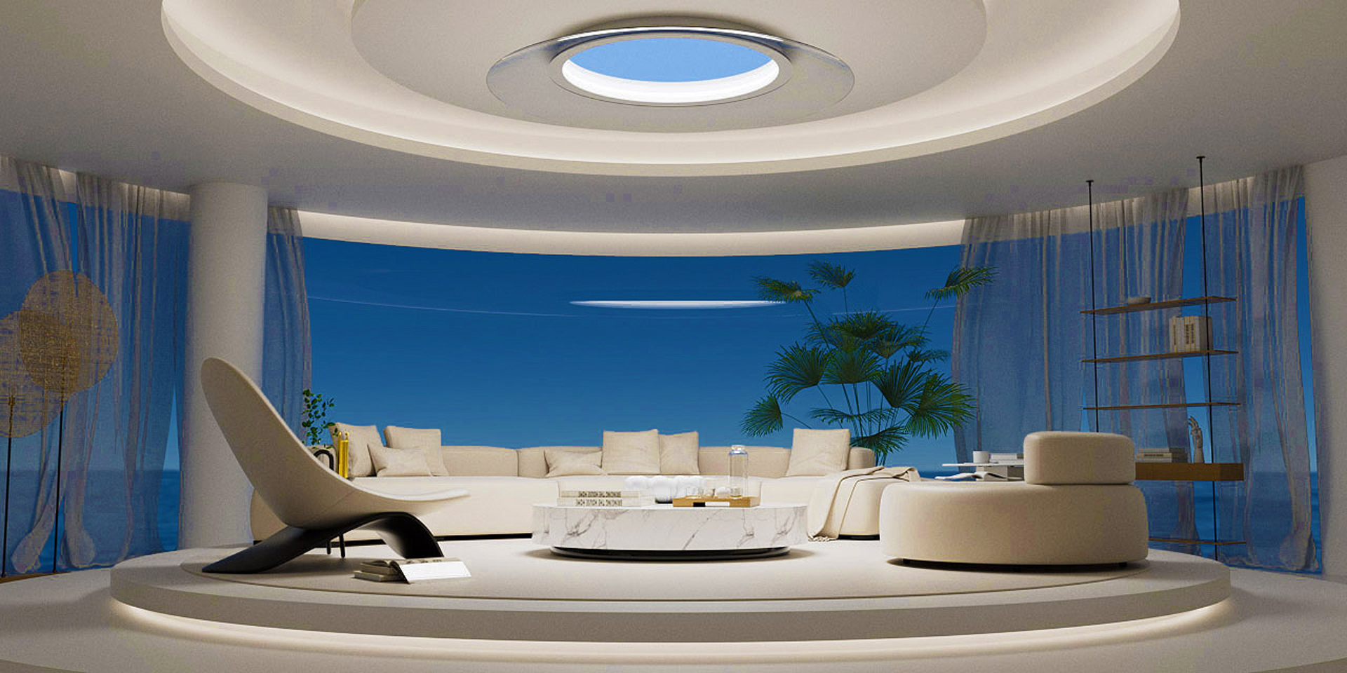 YuerSky: Artificial Skylight Source Factory, Enjoy Natural Light, Blue ...
