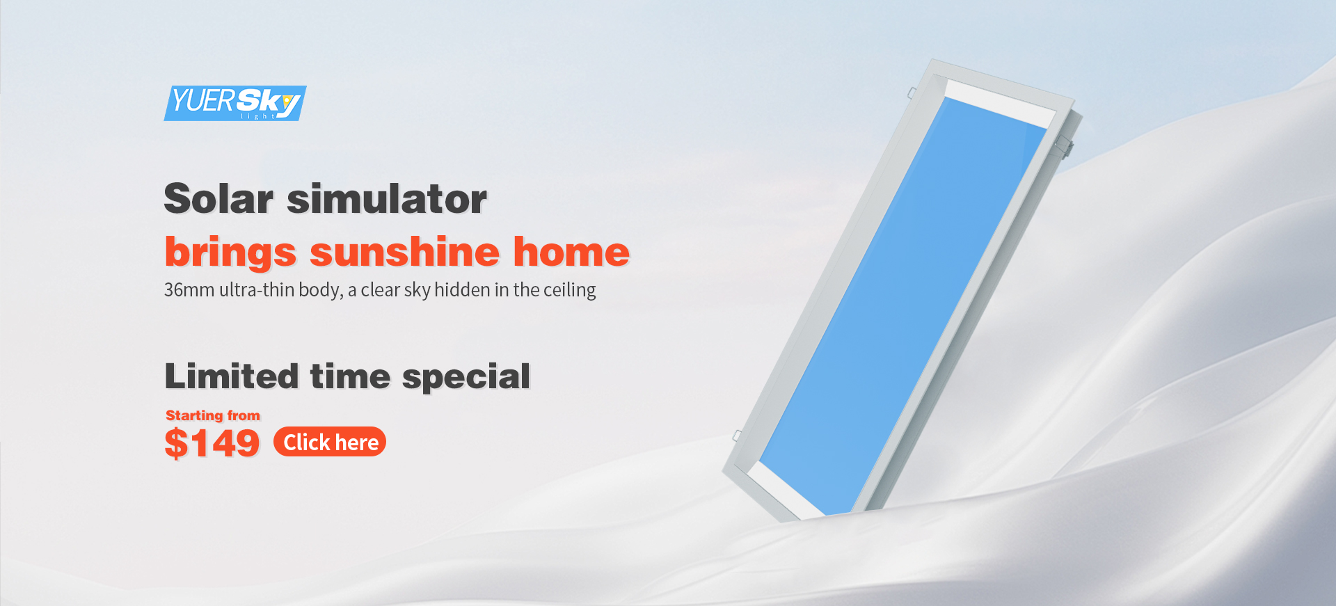 YuerSky: Artificial Skylight Source Factory, Enjoy Natural Light, Blue ...